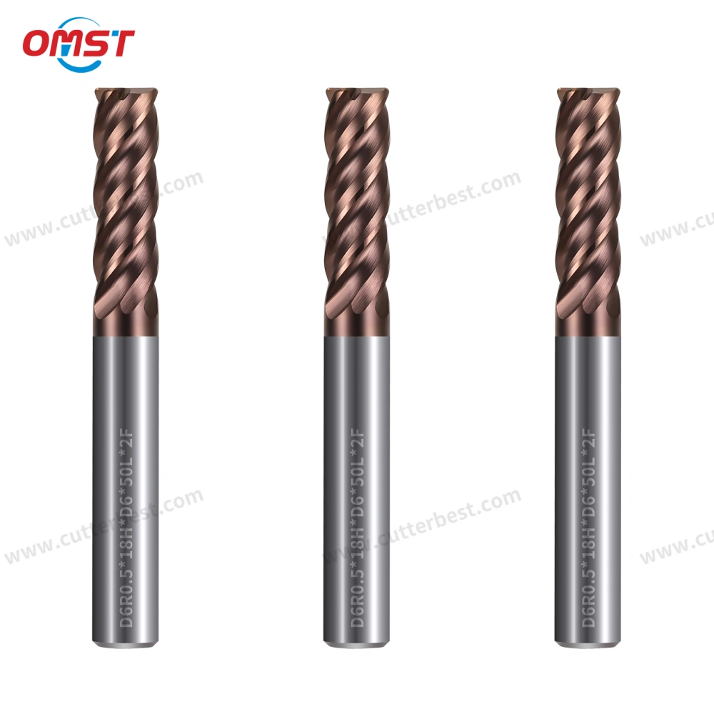 Diamond Coated End Mills CNC Cutting Tools