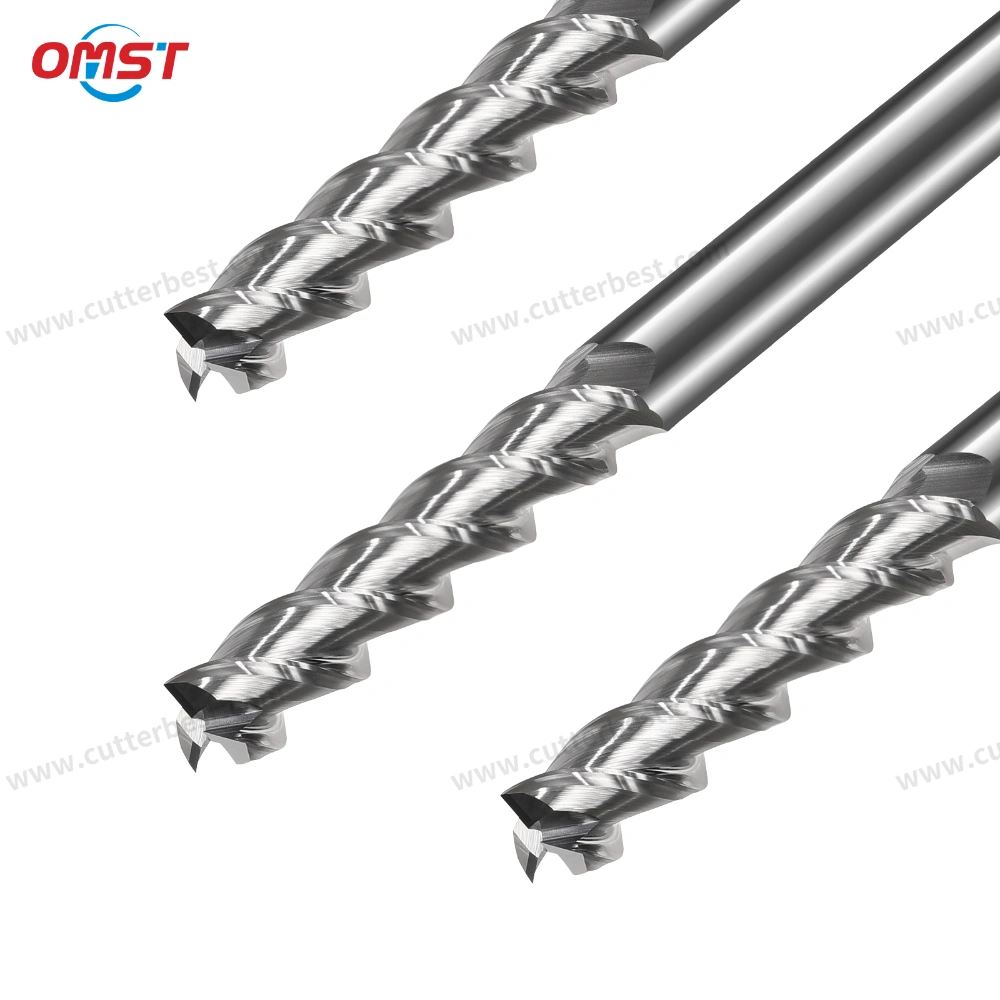3 flute end mill for aluminum